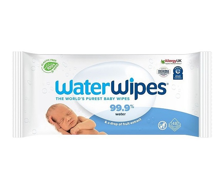WaterWipes 48 Lingettes à l’eau – Bébé Classique
